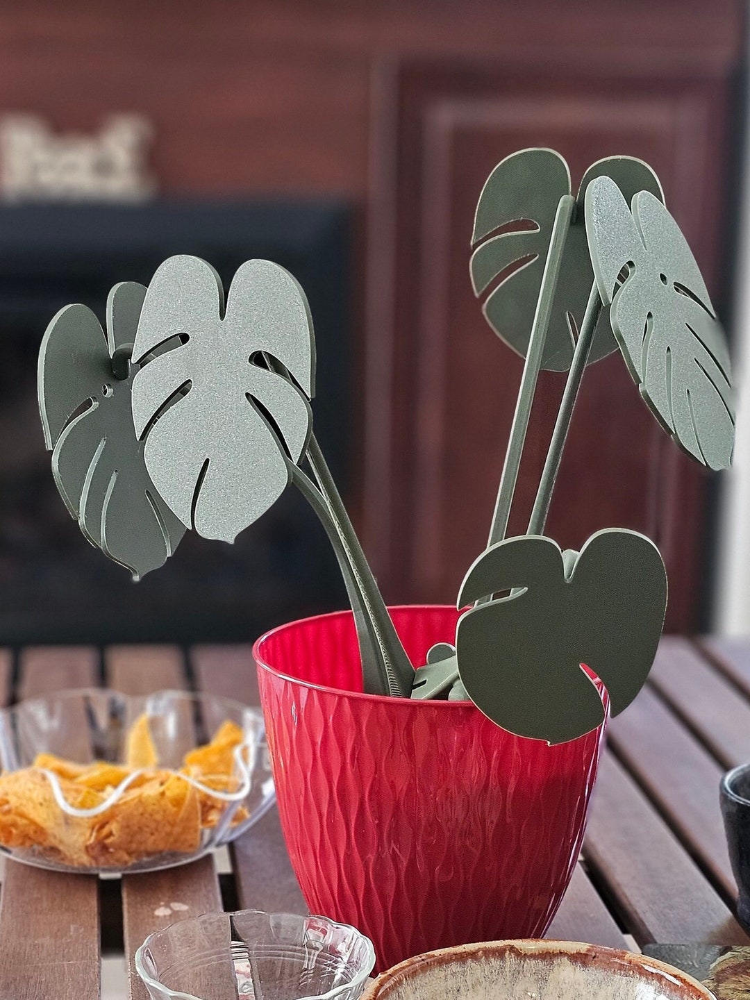 Forgecore 3D Printed Monstera Coaster Plant - Etsy