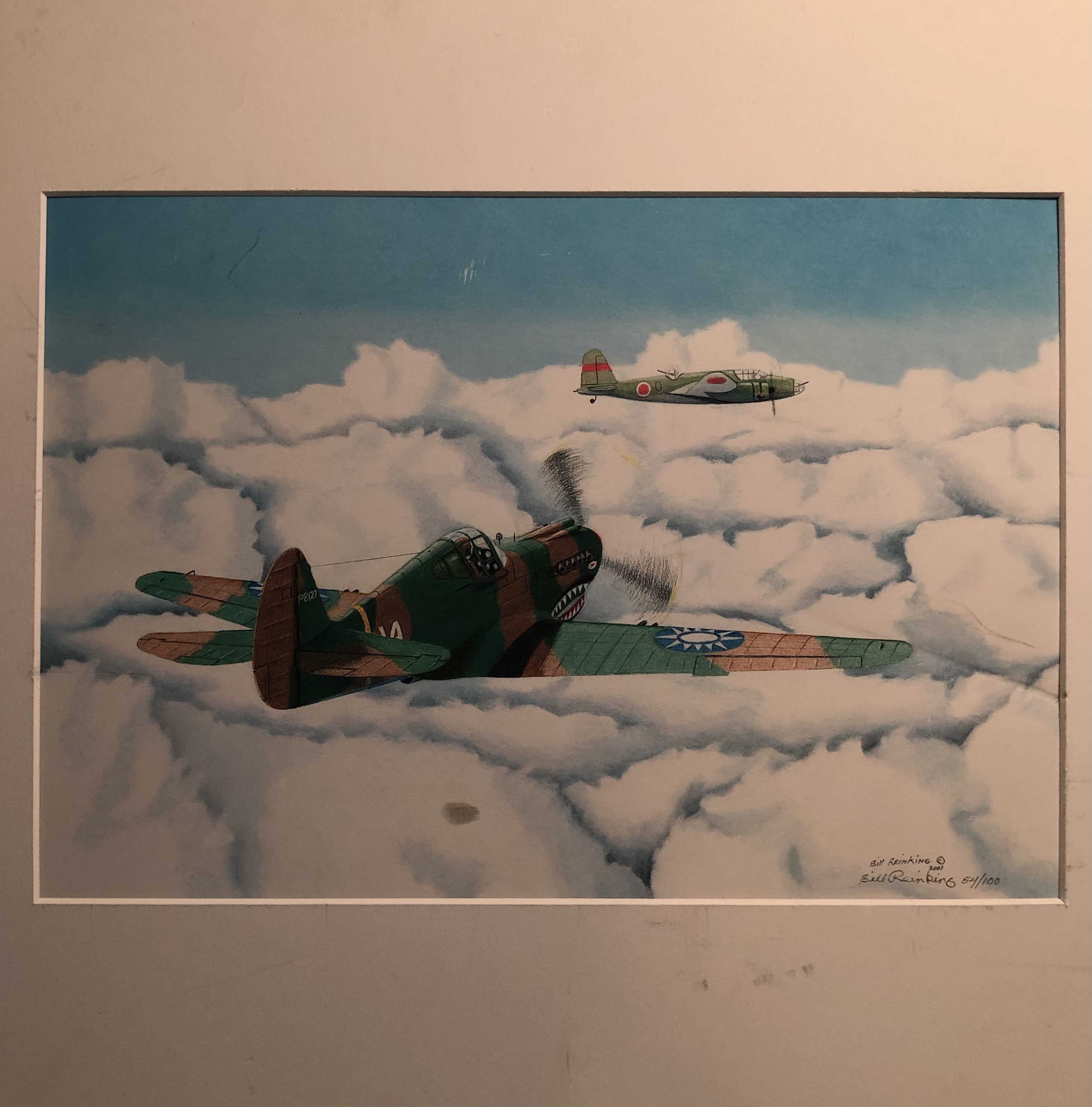 Good-by Sally Colored Pencil Drawing Reproduction 54/100 by Bill ...