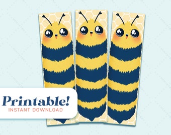 PRINTABLE | Bee Friend | Digital Printable Bookmarks | Instant Download ...