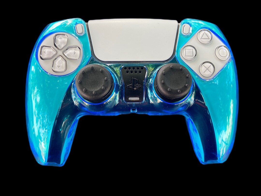 Ps5 Controller Case Cover| Thumb Grips | Clear Protective Skin - Etsy