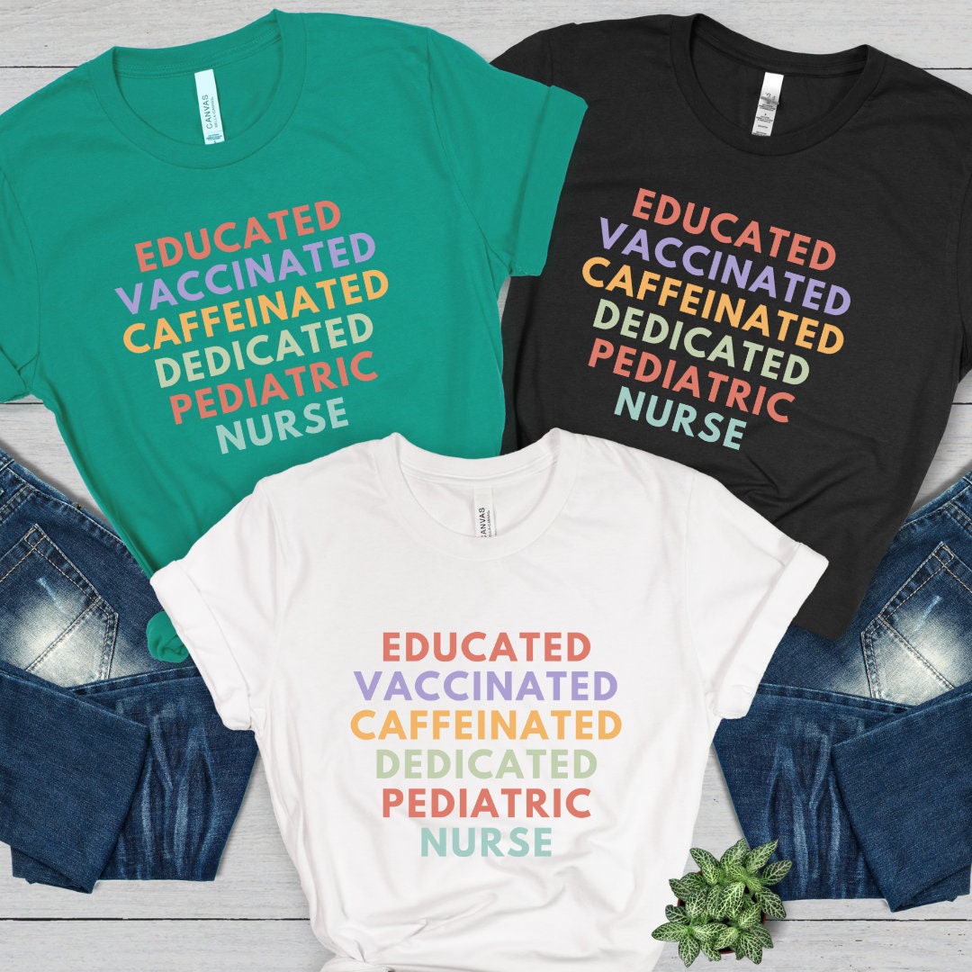 Pediatric Nurse Shirt, Peds T-shirts, Vaccine Shirt, Pediatric Team ...