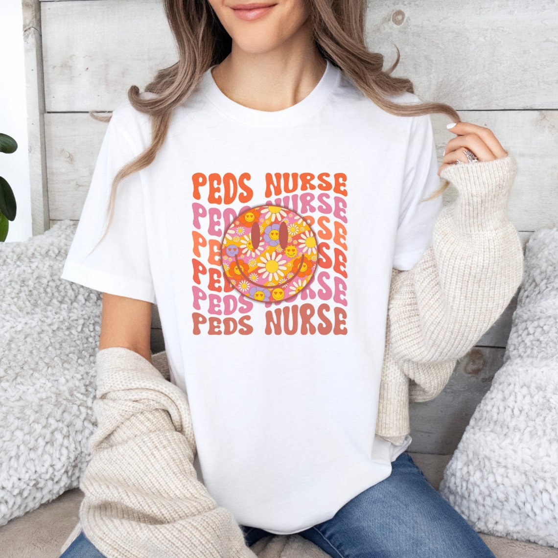 Peds Nurse Shirt, Pediatric Nurse Gift, Shirts for Pediatric Office ...