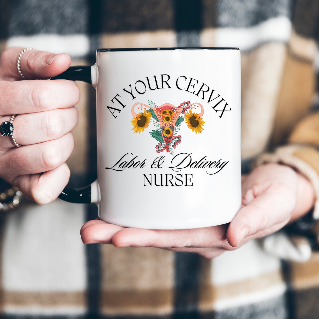 At Your Cervix Mug, OBGYN Doctor Gift, Coffee Mug for Midwife, Mug for ...