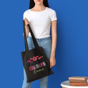 Personalized Child Life Tote Bag, Custom Certified Child Life ...
