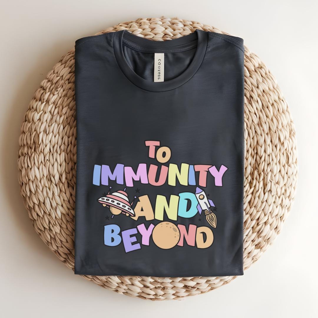 Immunization Nurse T-shirt, to Immunity and Beyond Shirt for Pediatric ...