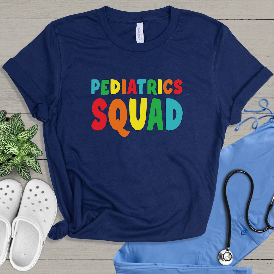 Pediatric Squad Shirt, Peds Nursing T-shirt, Matching Pediatric T ...