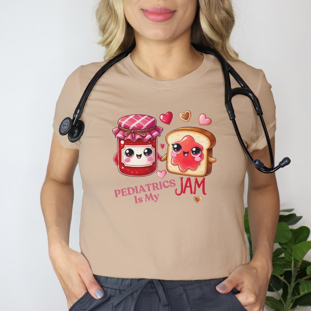 Funny Pediatric Shirt, Cute Pediatric Nurse Gift, V-day Shirt for Nurse ...