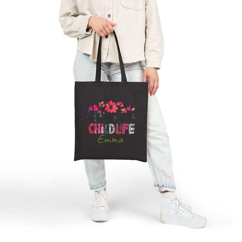 Personalized Child Life Tote Bag, Custom Certified Child Life ...