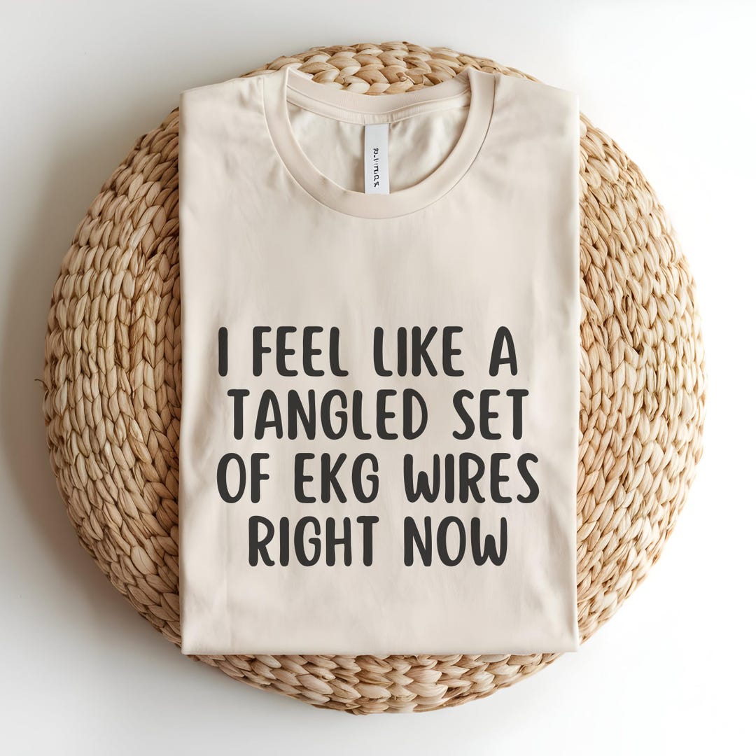 Funny Cardiac Nurse Shirt, Frazzled Healthcare Worker Shirt, Busy Nurse ...