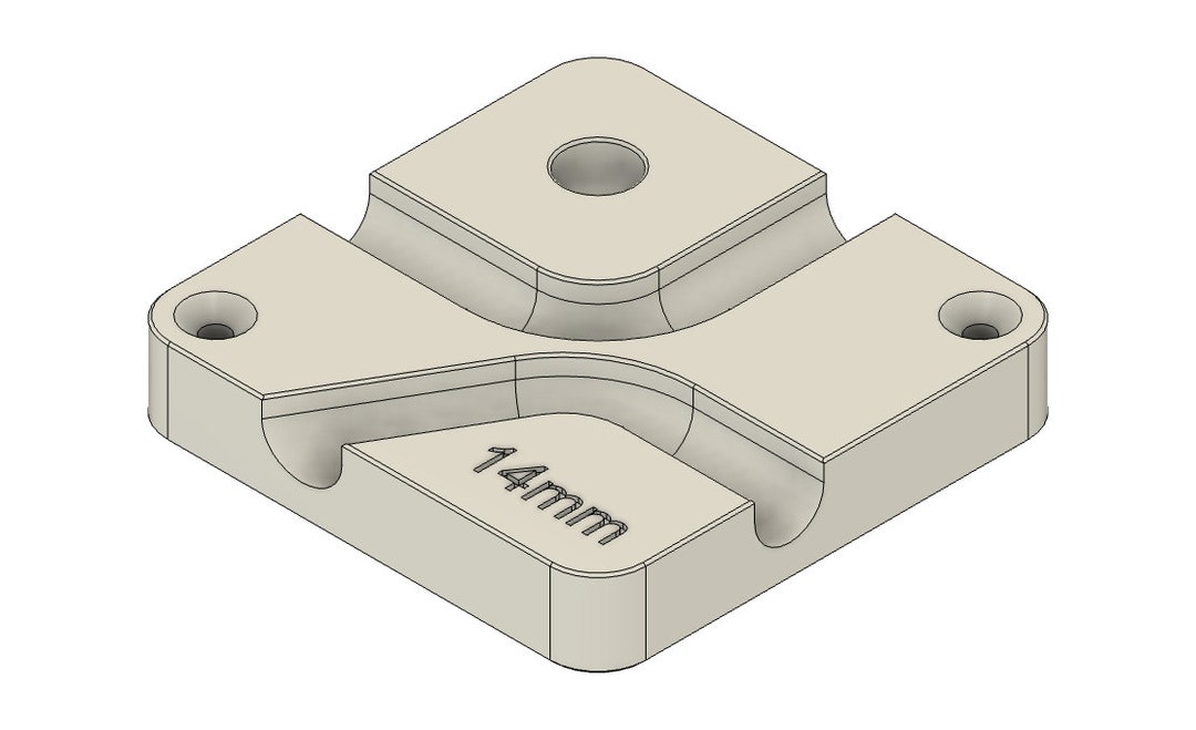 3d Printed Hard Tube Bending Tool 14mm Modulus - Etsy
