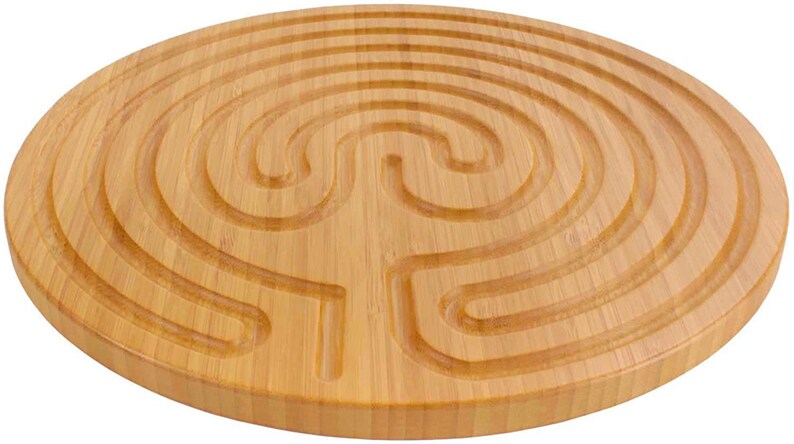 Handcrafted Bamboo Finger Labyrinth for Mindful Meditation - Etsy