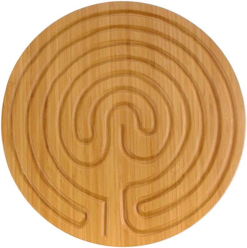 Handcrafted Bamboo Finger Labyrinth for Mindful Meditation - Etsy