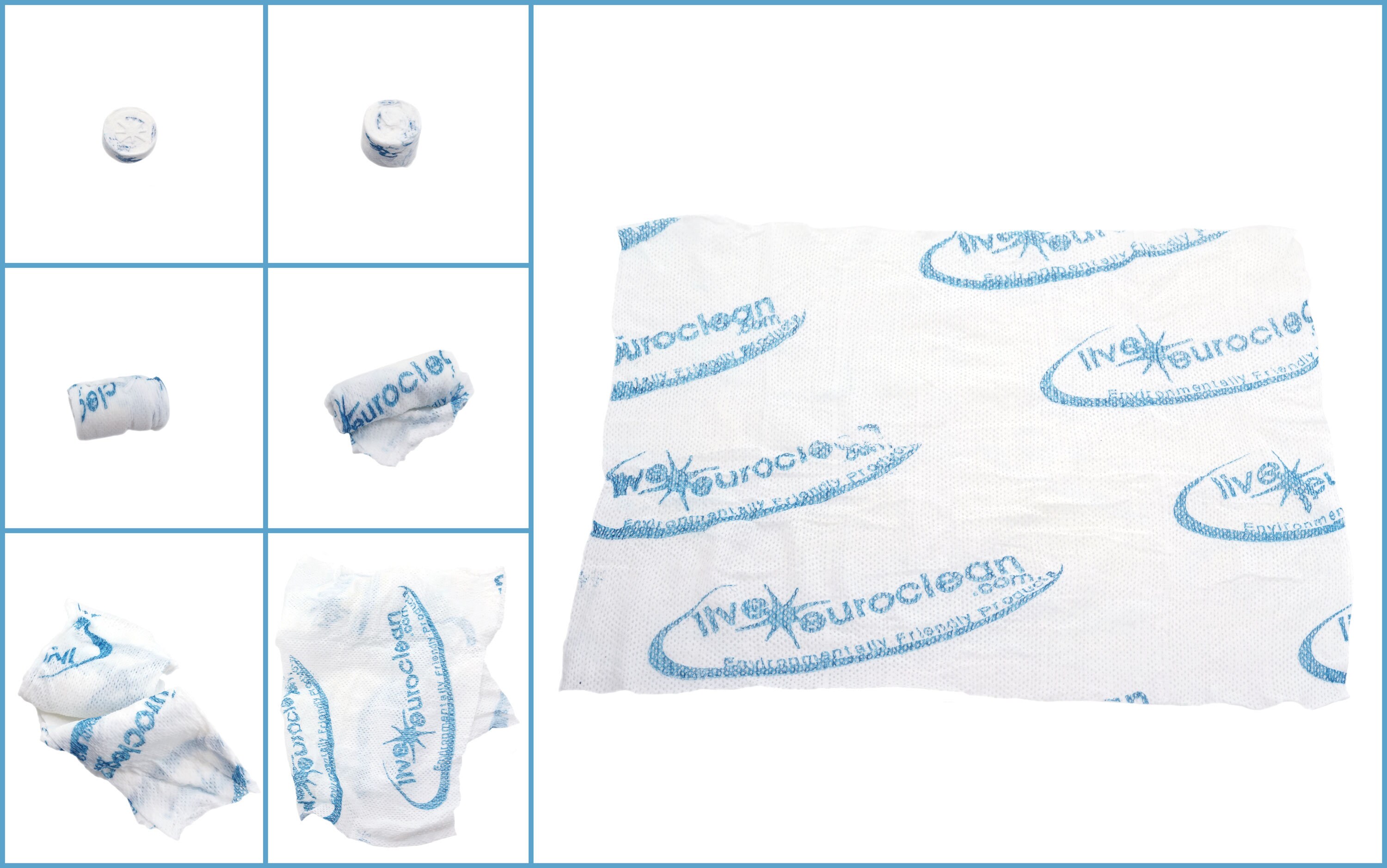 Eco-friendly Micro Towel That Expands With Water - Etsy