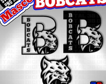 Bobcats Basketball Retro Team Design Team Apparel Bobcats - Etsy