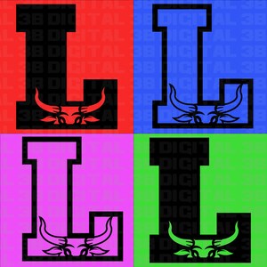 Longhorns Mascot & Letter Team Logo Sublimation/cut File T - Etsy