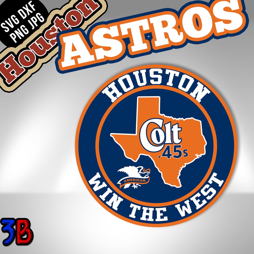 Astros Colt 45's Win the West American League Throwback Baseball Team ...