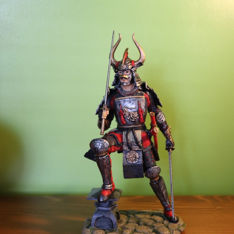 Samurai Figurines - Etsy