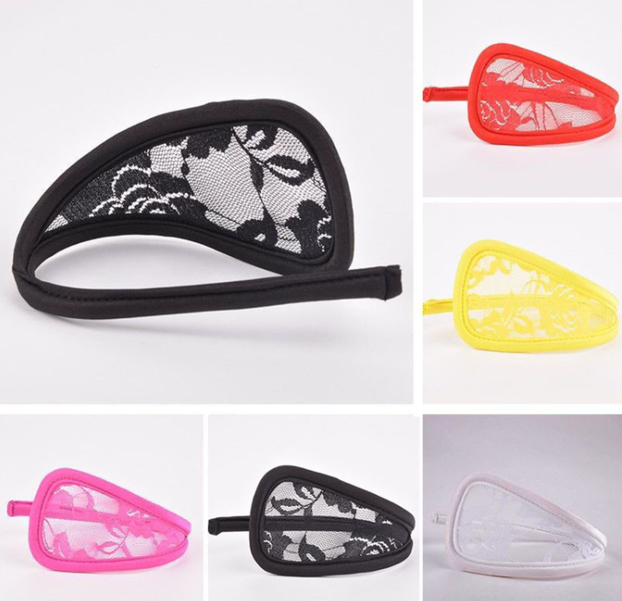 Lace Crocet C String Strings Sans bretelles Sous-vêtements - Etsy Canada