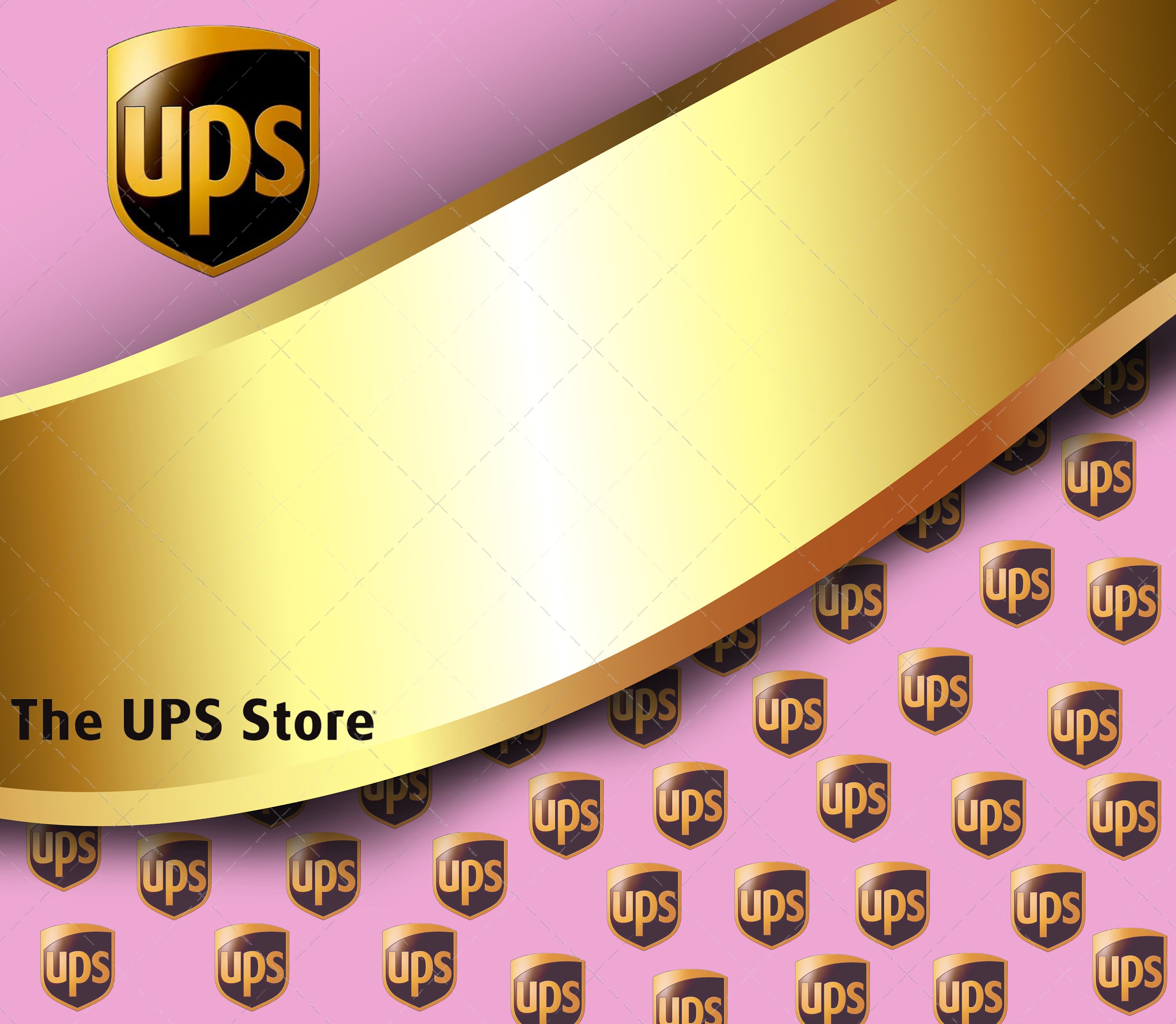 2 UPS Tumbler Wrap 1 Brown and 1 Pink - Etsy