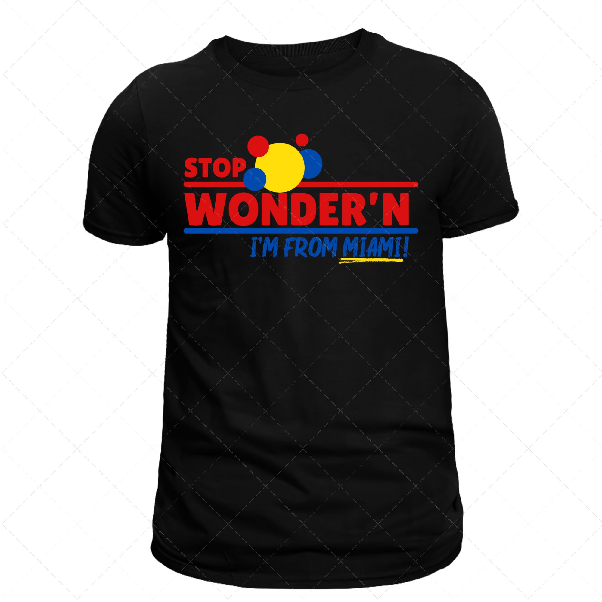 Stop Wonderin I'm From Shirts - Etsy