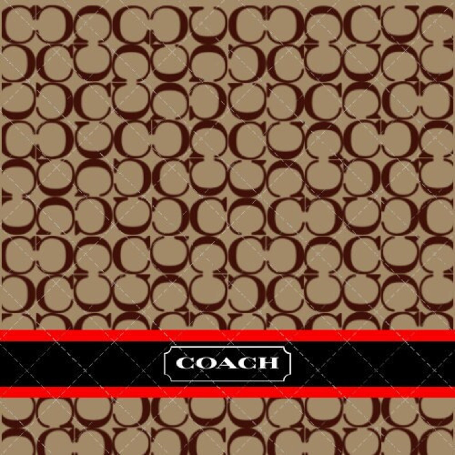 Coach D Tumbler Wrap - Etsy
