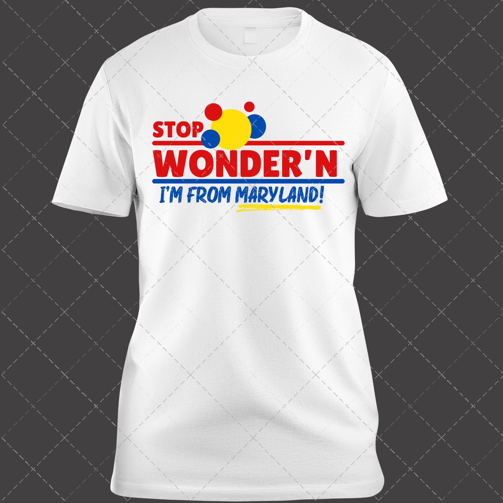Stop Wonderin I'm From Shirts - Etsy
