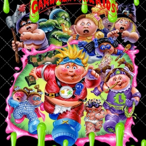 2 Png Garbage Pail Kids - Etsy