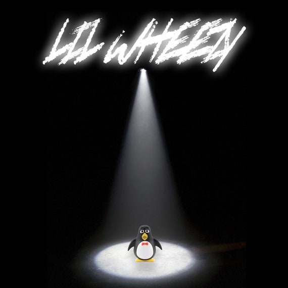 Lil' Wheezy Penguin Digital Print - Etsy