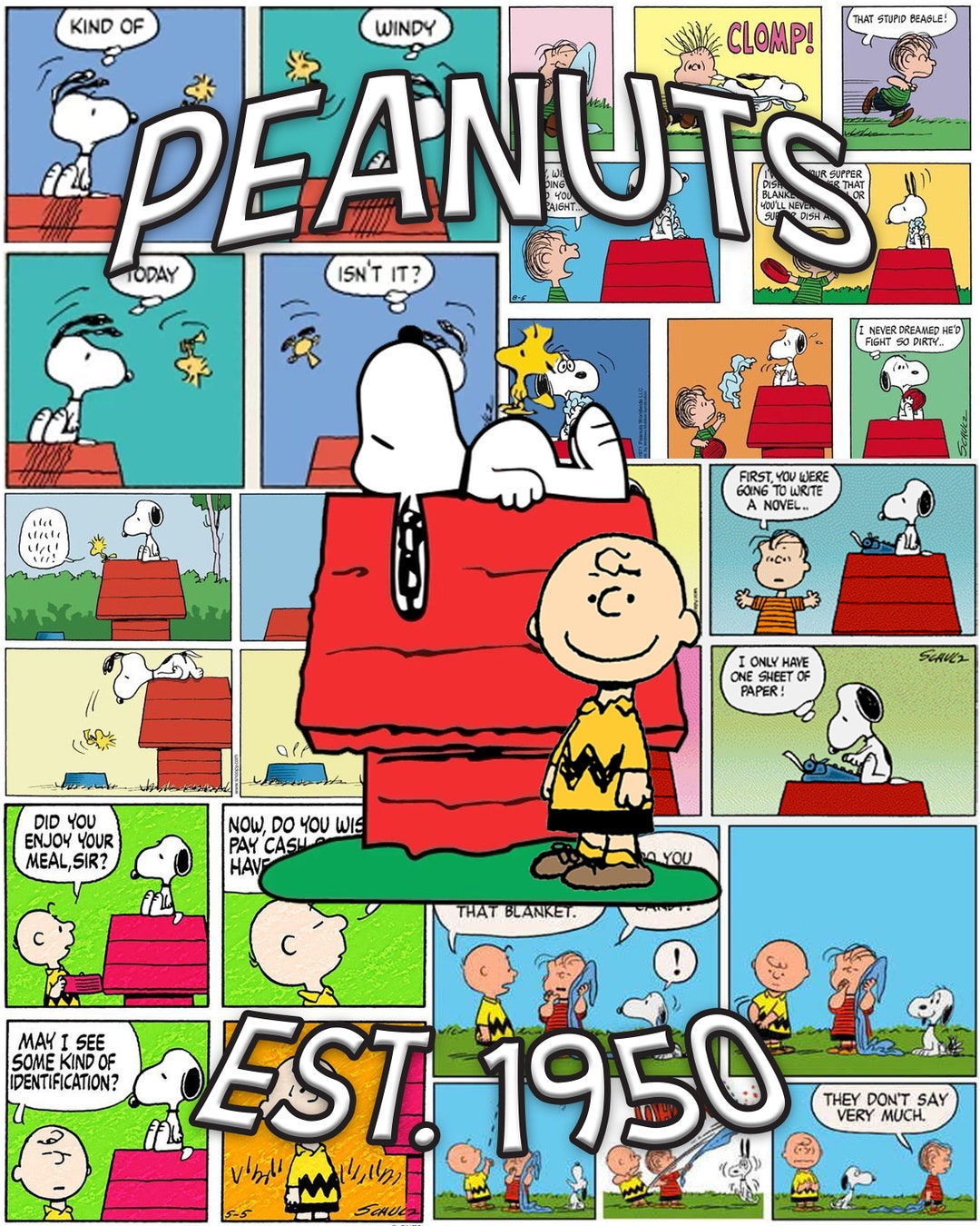 Snoopy Comic Digital Print - Instant Download - Etsy