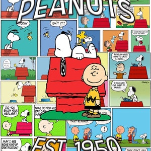 Snoopy Comic Digital Print - Instant Download - Etsy