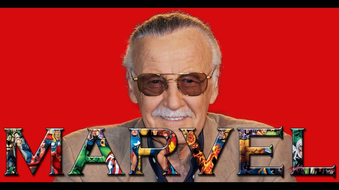 Stan Lee MARVEL Digital Print - Etsy