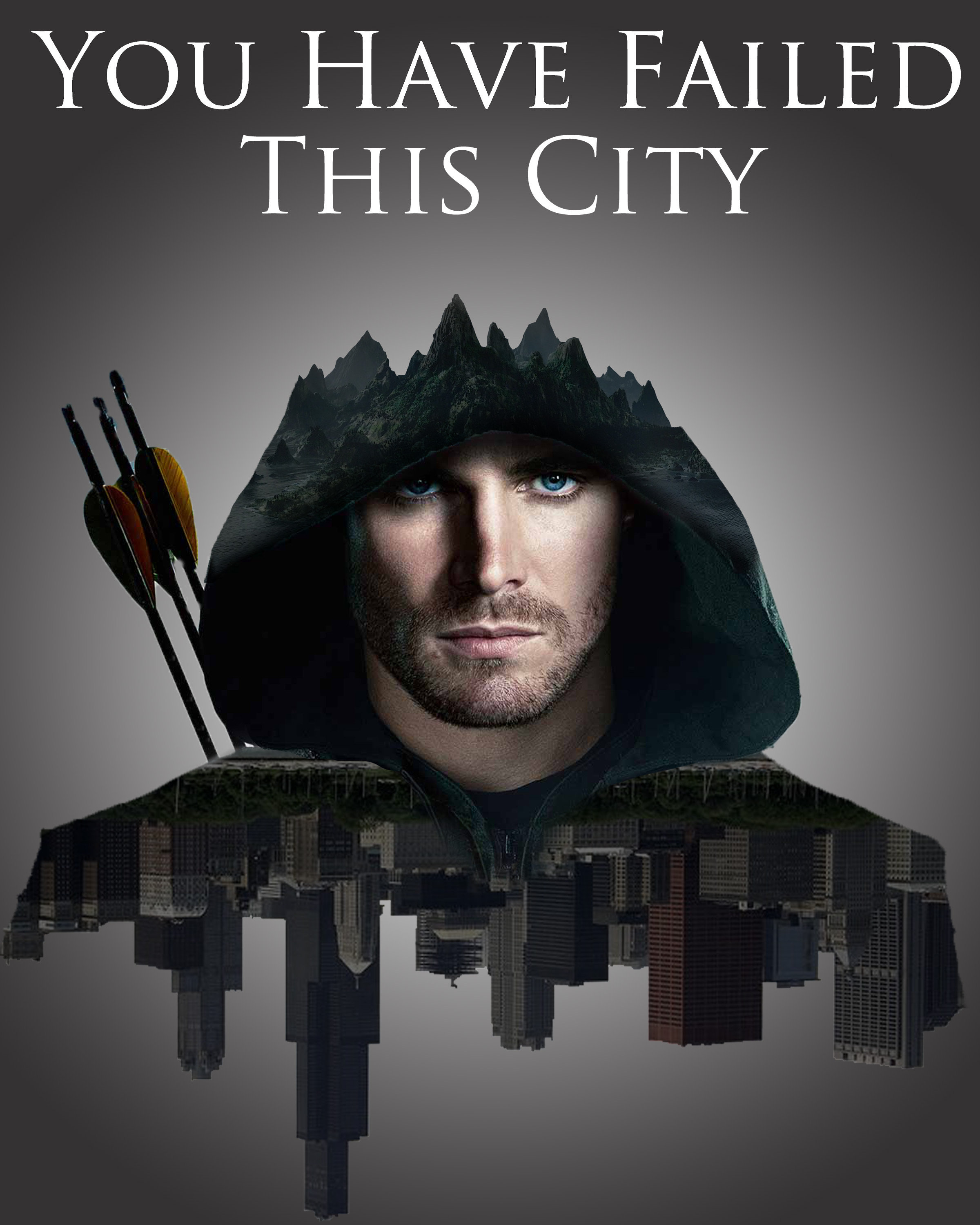 The Green Arrow - Oliver Queen Digital Print - Etsy