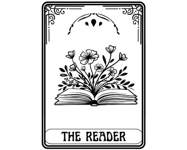 The Reader - Tarot - SVG, PNG - Etsy