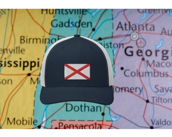 Alabama Flag Cap - Etsy