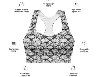 Snake Skin Bra - Etsy