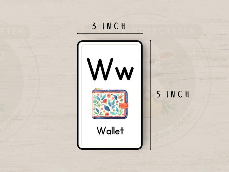 Non-living Things Alphabet Flashcards: A-Z Printable Learning Cards ...