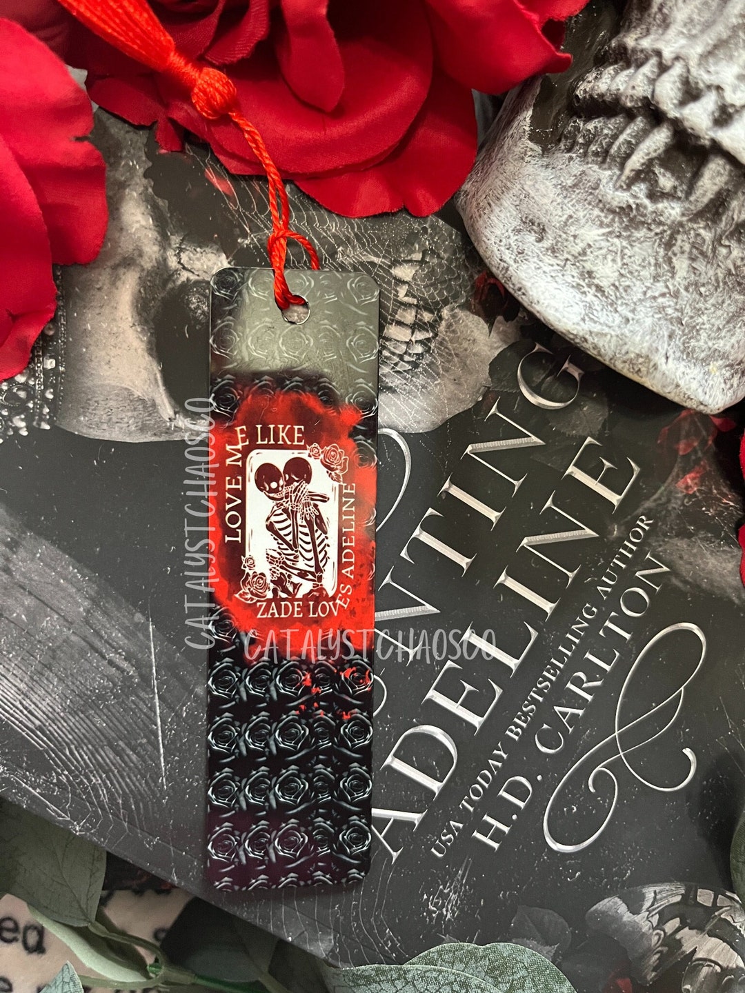 Love Me Like Zade Loves Adeline Metal Bookmark, Haunting Adeline ...