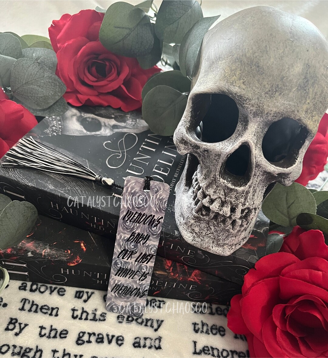 Meadows Baby Metal Bookmark, Haunting Adeline, Hunting Adeline, Bookish ...
