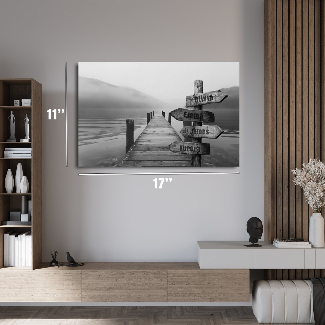 Custom Wall Art Personalized Metal Photo Prints HD Quality Sublimation ...