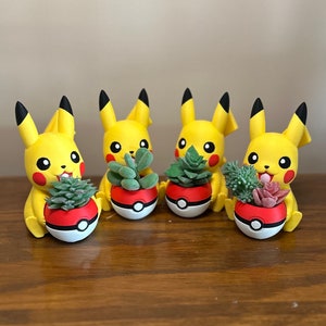 Pokémon Pikachu Planter - Etsy