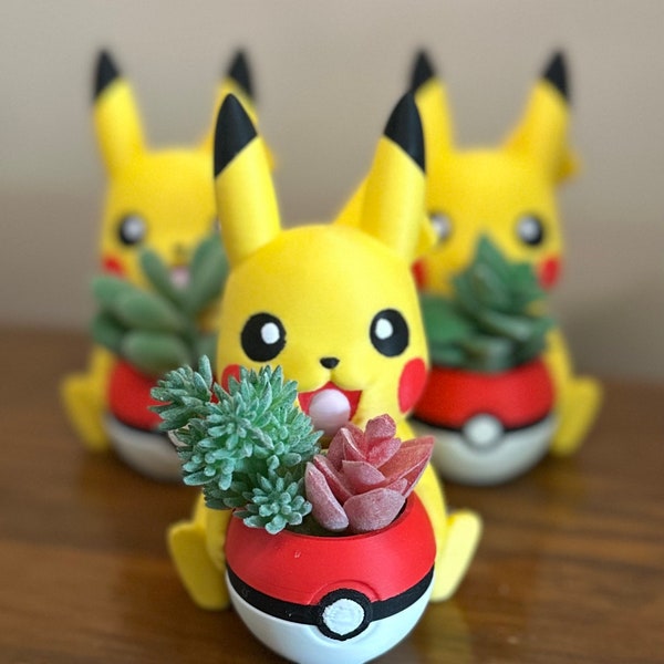 Pikachu Planter - Etsy
