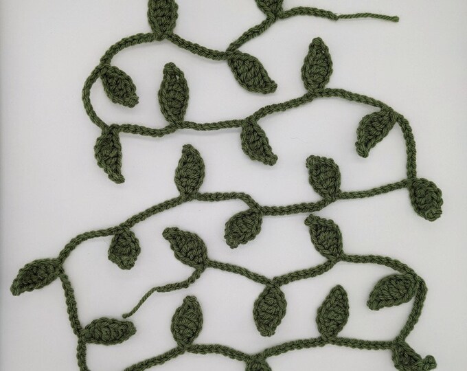 Crochet Leaf Garland - Etsy