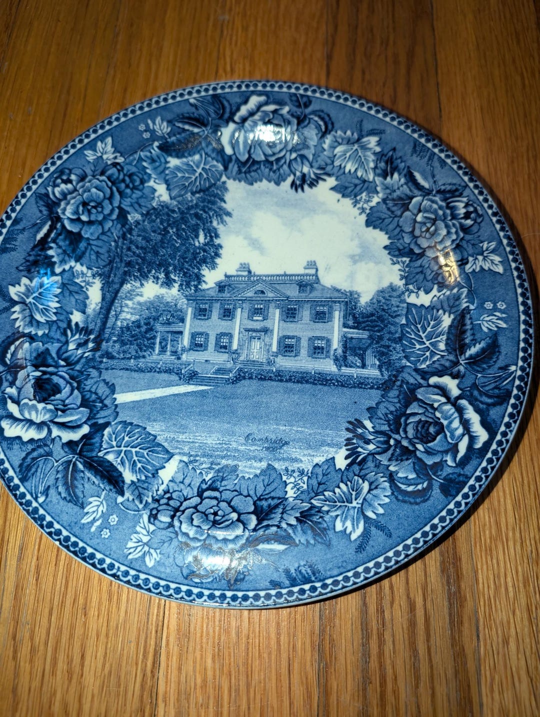 Vintage Wedgewood Blue Plate - Etsy