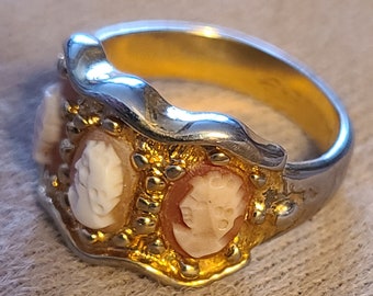 Vintage Rhinestone Rings - Etsy