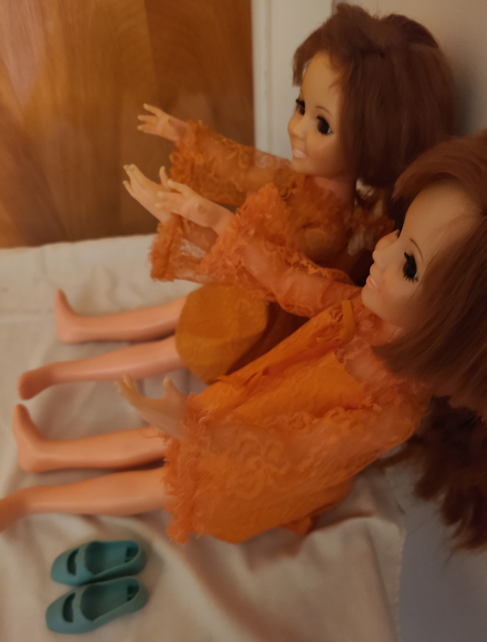 2 Vintage Ideal Chrissy Dolls - Etsy