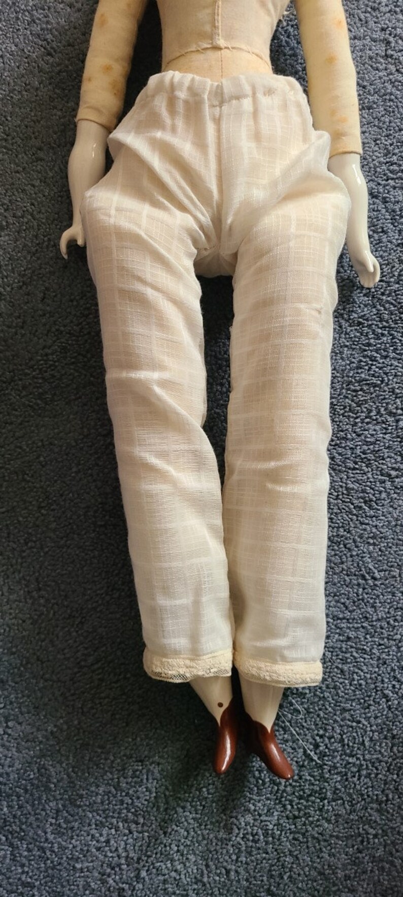 Vintage Porcelain Reproduction Doll With Vintage Clothes - Etsy