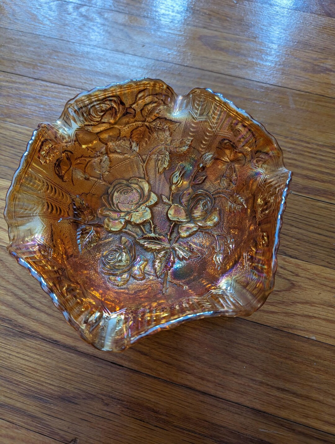 Vintage Imperial Carnival Glass - Etsy