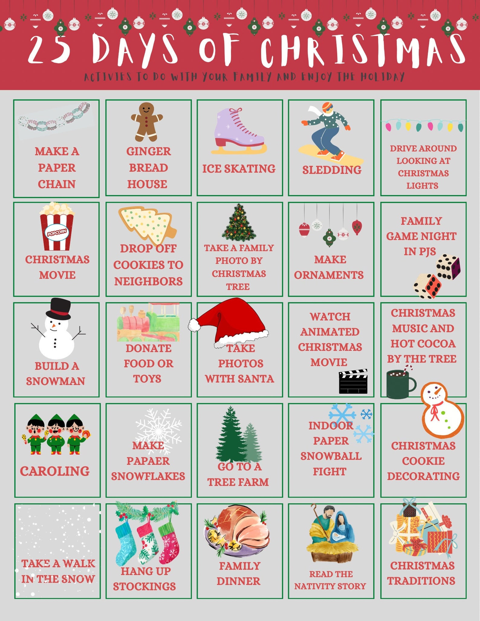 25 Days of Christmas - Etsy