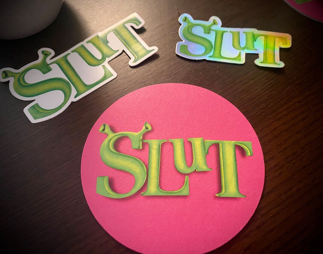 Slüt Shrèk Sticker Party Pack - Etsy