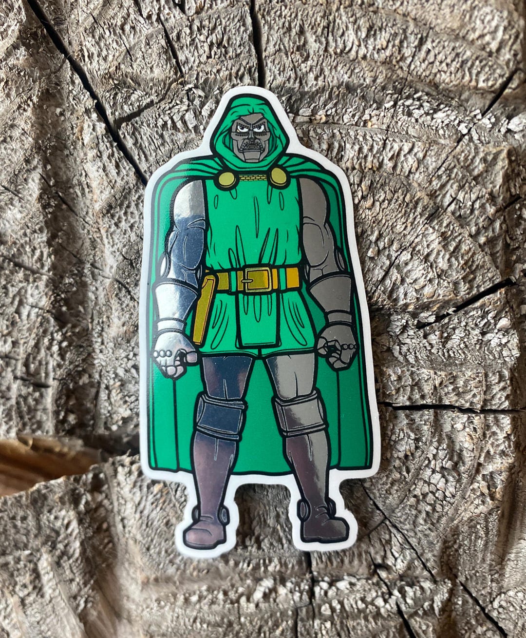Doom Action Sticker (mirrored) - Etsy